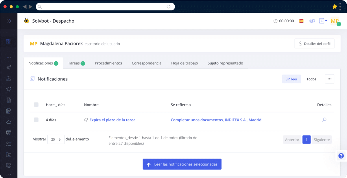 Software para abogados y despachos jurídicos, Prueba gratis - Infino Legal