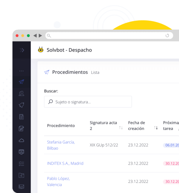 Software para abogados y despachos jurídicos, Prueba gratis - Infino Legal