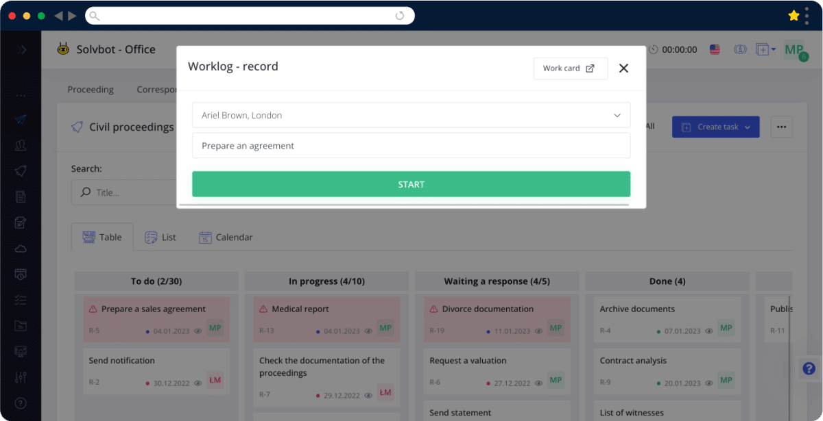 Comprehensive Legal Software. Try for Free